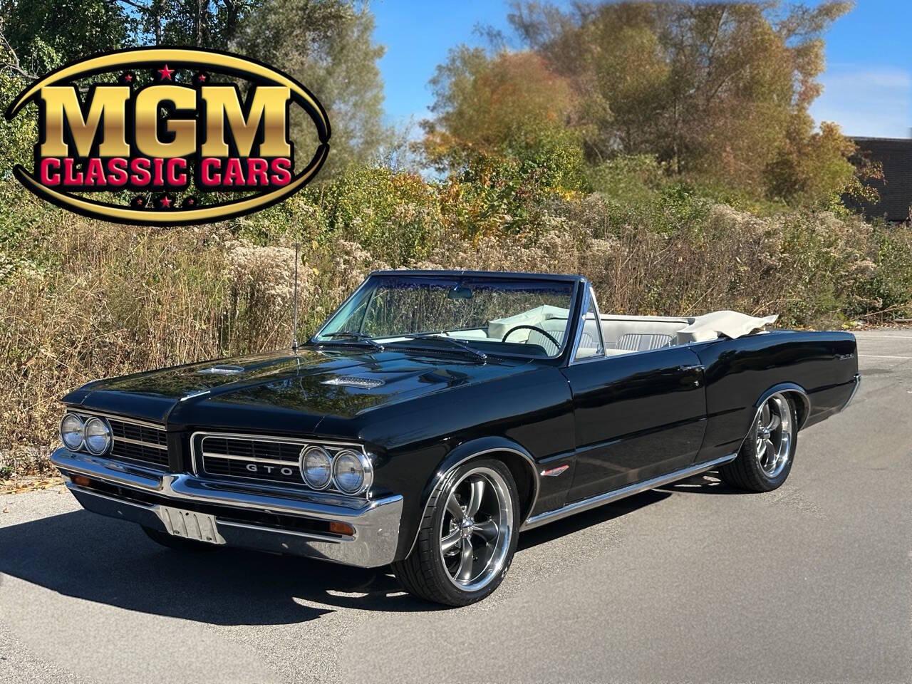 Used 1964 Pontiac GTO 389 CI V-8 Automatic FUN CONVERTIBLE For Sale ...