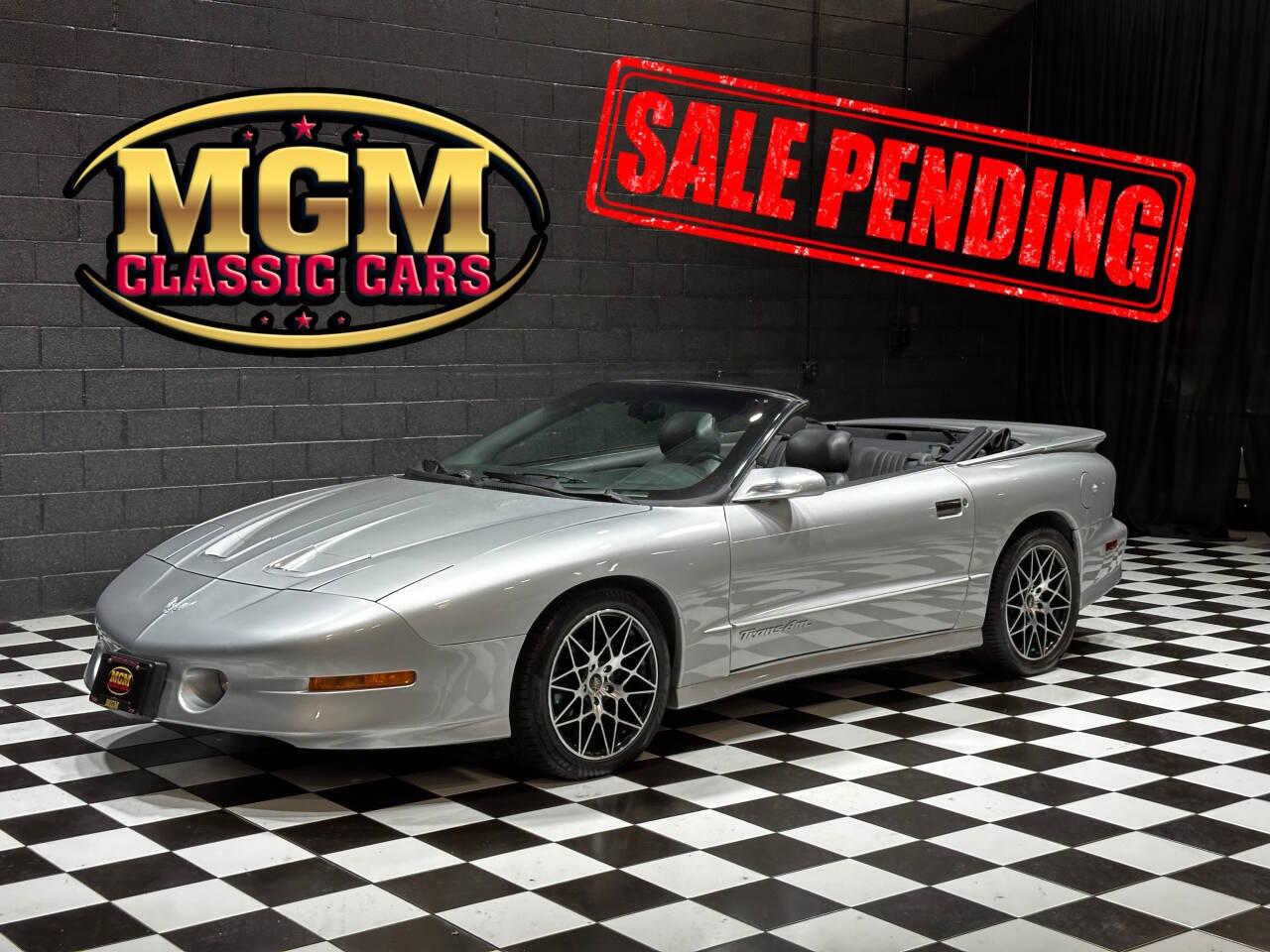 Used 1995 Pontiac Firebird Formula 2dr Convertible For Sale (Sold ...