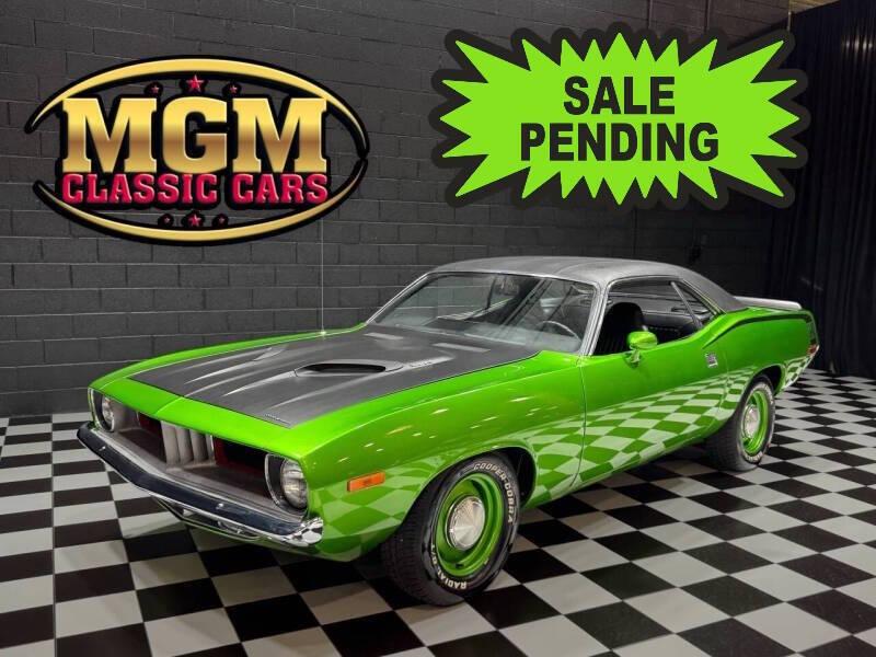 Used 1973 Plymouth Barracuda HYPER GREEN 340cid RESTORED!! For Sale ...