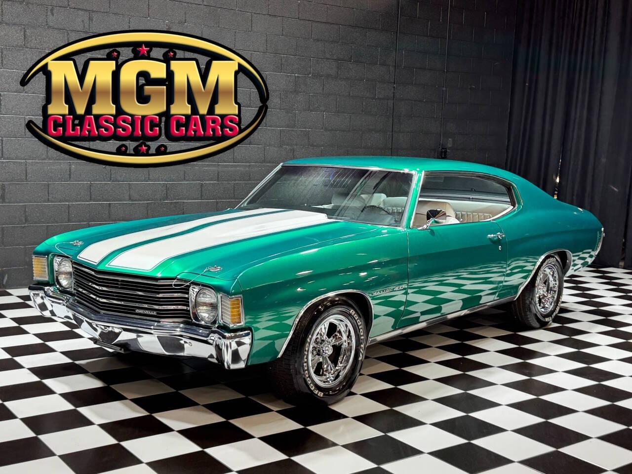Used 1972 Chevrolet Chevelle RESTORED BIG BLOCK 396 4 SPEED RARE COLOR ...
